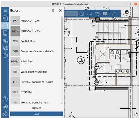 PDF To DWG CST CAD Navigator CADSoftTools