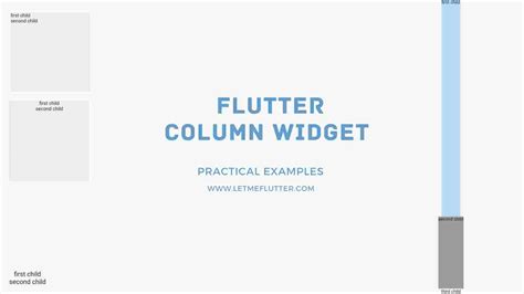 How To Use Flutter Column Widget Detailed Examples Let Me Flutter