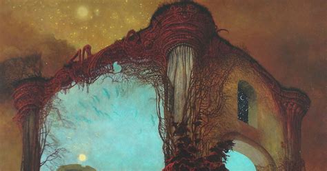 Zdzisław Beksiński Surreal Architecture Painter Tuttart Pittura