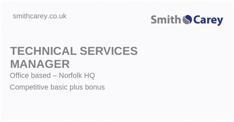 Mark Smith On Linkedin Technical Services Manager Smithcarey