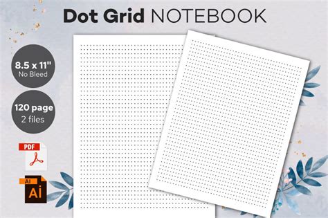 Dot Grid NOTEBOOK Graphic By RakibS Creative Fabrica