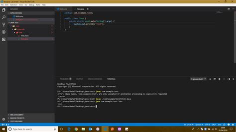 lỗi compile file java trong mỘt package bằng powershell