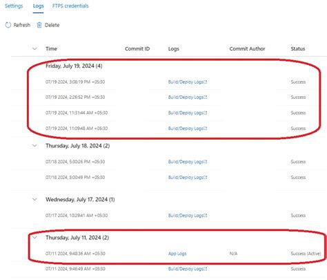 issue with deployment slot in testing server microsoft qanda