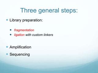 Next Generation Sequencing PPT