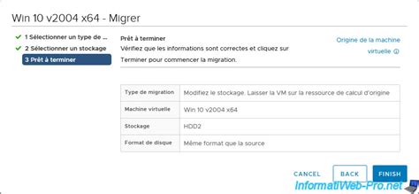 Migrate VMs Via VMotion To Change The Type Of Provisioning Of A Virtual Disk On VMware VSphere 6