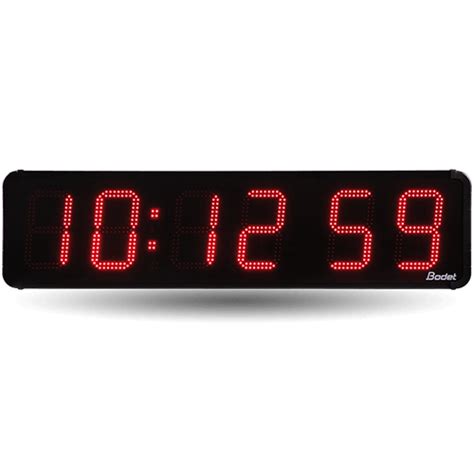 Outdoor LED Clock Digital Clock Ideal For Railway Stations