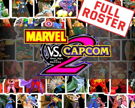 Mvc2 FULL ROSTER Stickers Etsy