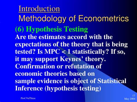 PPT Basic Econometrics PowerPoint Presentation Free Download ID 3324958