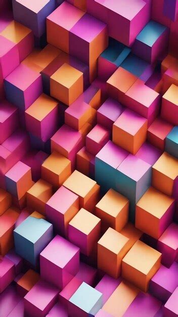 Premium Ai Image Abstract Background From Geometric Objects Premium Ai Image Abstract Background From Geometric Objects
