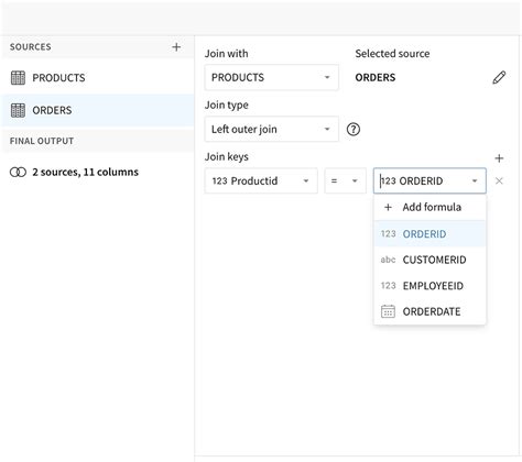 How To Perform A Join In Workbooks Or Datasets Knowledge Hub Sigma Community