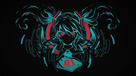 Dark Hatsune Miku Wallpapers 4k Hd Backgrounds On Wallpaperbat