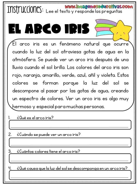 Lecturitas De Comprension Sencillas Imprimibles Artofit