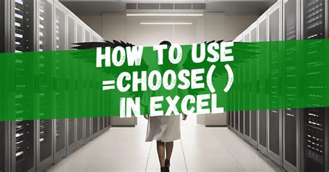 How To Use The Excel Choose Function Spreadsheet Point How To Use The Excel Choose Function Spreadsheet Point