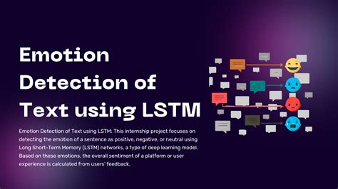 Github Abhi227070emotion Detection Of Text Using Lstm Internship