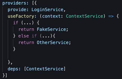 Conditional Dependency Injection Angular Newsletter