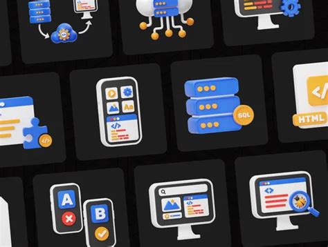 Programming 3d Illustration Pack 15 Seo And Web 3d Illustrations Png