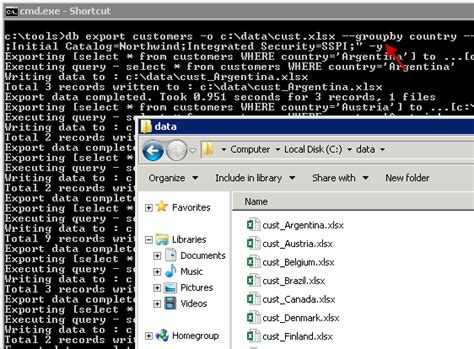 Zappyshell Data Export Command Line For Json Xml Csv Excel Pdf