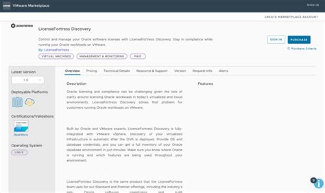 discover and deploy vmware cloud compatible ecosystem solutions via