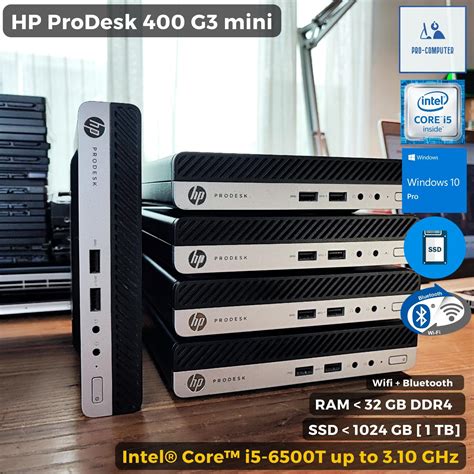 Hp Prodesk G Mini Cpu Intel Core I T Max Ghz Gen Ssd