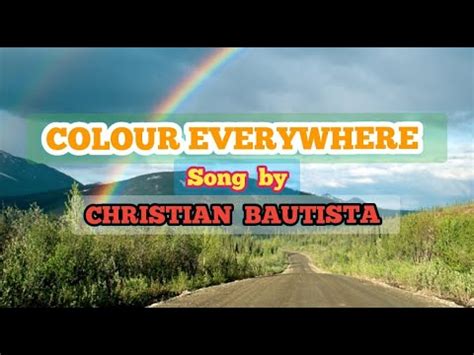 Colour Everywhere Karaoke With Lyrics Coloureverywhere Morissette