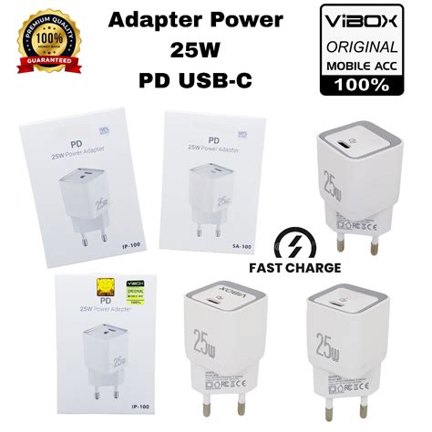 Jual Adaptor Power Pd W Usb Type C Mini Kepala Charger Super Smart Usb C Qc Fast Charging