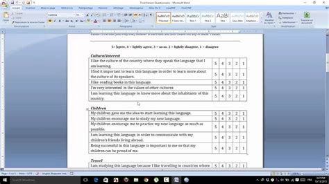 Enter Questionnaire Data Into Spss Youtube