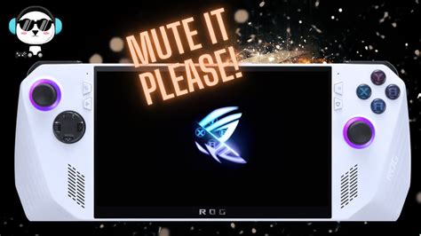 Asus Rog Ally Disable Slash Sound On Boot Guide Youtube