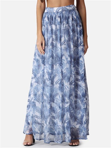 Buy Minos Printed Flared Maxi Skirt Skirts For Women 29252768 Myntra