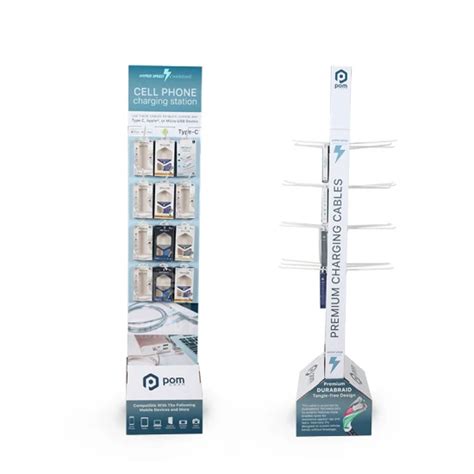 Cardboard Hook Display Stand Retail Cardboard Display Stand With Hooks Cardboard Display Stand