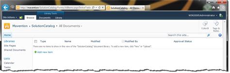 Easy Building Enterprise Solution Stores In Sharepoint 2010 With Mavention Solution Store