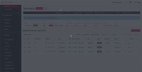 Kubernetes Services Taikun Cloud