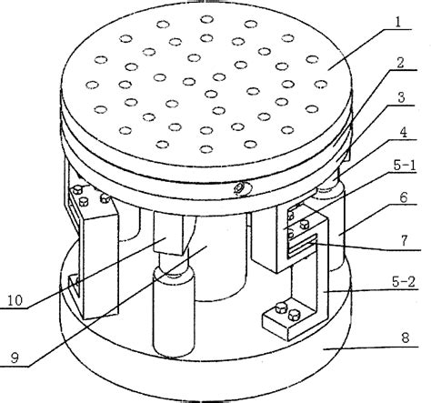 Six Degrees Of Freedom Precision Positioning Stage For Nanoimprint