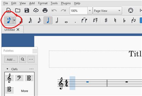 Extending Measure Duration In Musescore 4 MuseScore