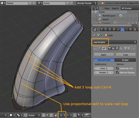 Making Flat Faces Rounded Modeling Blender Artists Community