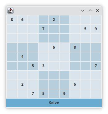 GitHub Matteo Dinoia Sudoku A Sudoku Solver Using As UI Java Swing