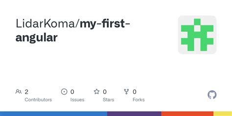 Github Lidarkomamy First Angular