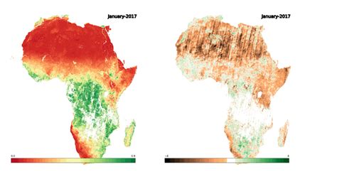 Monthly Normalised Difference Vegetation Index Ndvi Anomaly — Digital Earth Africa 2021