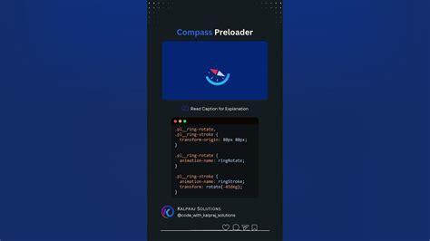 Stylish Compass Preloader Add This To Your Site With Css Compasspreloader Youtube Stylish Compass Preloader Add This To Your Site With Css Compasspreloader Youtube