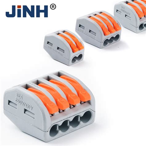 Multi Wire Terminal Block Splicing Electrical Wire Lever Connector Lever Connector And Push In