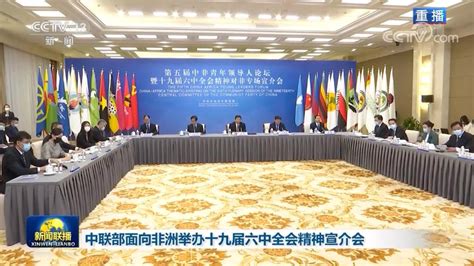 中联部面向非洲举办十九届六中全会精神宣介会新闻频道央视网