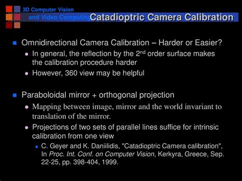 Omnidirectional Vision Ppt Download