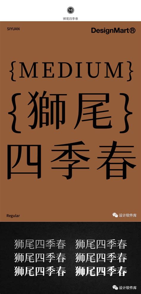 最新免费可商用字体思源体衍生字体合集整理打包下载 哔哩哔哩