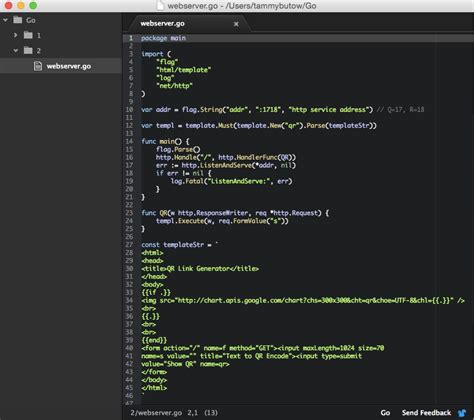 Go Programming Part 2 — Web Server By Tammy Butow Girl Geek