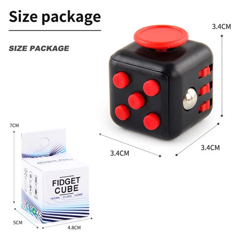 Fidget Cube Stress Anxiety Pressure Relieving Toy For Adult Promo Items Giveaways With