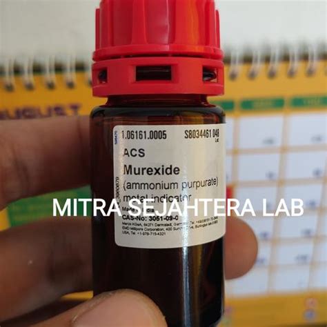 Jual Murexide Ammonium Purpurate Metal Indicator Merck 5 G 106161 1 06161 25 Gram Kab