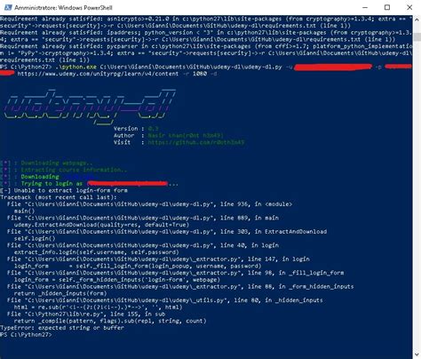 unable to extract login form form typeerror expected string or buffer