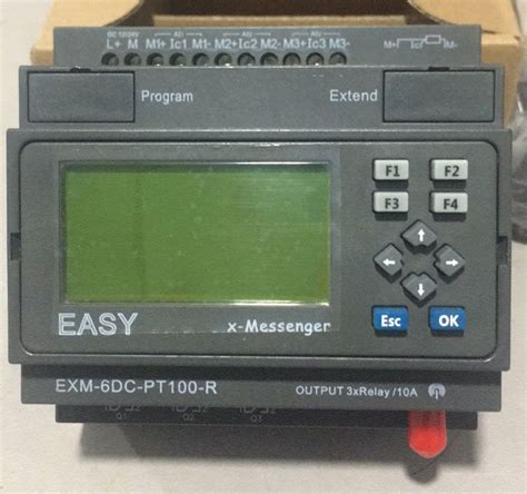 Factory Price Gsmsmsgprs Programmable Logic Controller Plc Programmable Relay Exm 6dc Pt100 R