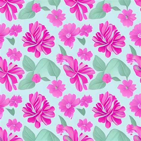 Premium Ai Image Seamless Small Flower Background Pattern Flowral Background Pattern