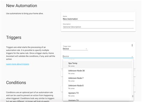 Old Entities Showing In The Automation Editor Only Under Device Configuration Home Assistant