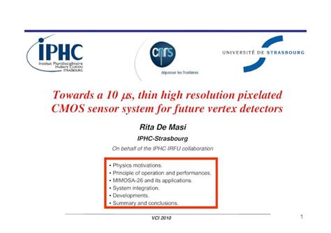 Pdf Towards A 10 μs Thin High Resolution Pixelated Cmos Sensor